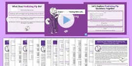 KS1 Improving your Reading Skills... Predicting Pip Activity Pack