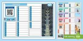 UAE Today's Date Display Pack Arabic/English (teacher made)