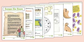 Escape Room KS2 - Year 6 Haunted House Game - Primary Education