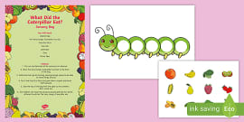 Very Hungry Caterpillar Story Sequencing Cards