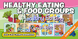 Grade 3 Life Skills Term 2 Healthy Foods Activity Sheets (CAPS)
