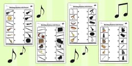 Classifying Musical Instruments Poster (teacher made)