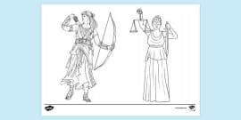 FREE! - Hindu Gods and Goddesses Colouring Page | Colouring Sheets