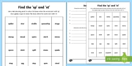 Word Final SP Playing Cards (teacher made) - Twinkl