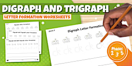 Phase 3 Letter Formation Worksheets