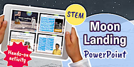 Moon Landing PowerPoint | Science Resource | Twinkl USA