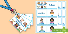 Emotions - Class Chart Display Pack (teacher made)