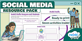Social Media Questions | ESL Resources | Twinkl