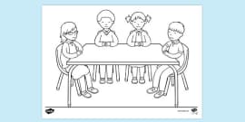 FREE! - Table Colouring | Colouring Sheets (teacher made)