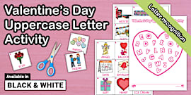 Valentines Day Alphabet Cover Up Activity