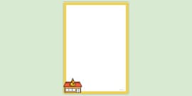 FREE! - Spanish Menu Restaurant Page Border | Printable Resources