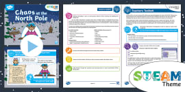 KS2 The North Pole News: Christmas Newspaper Reports Activity Pack