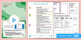 EAL Lead | EAL Action Plan Template (teacher made) - Twinkl