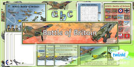 Battle of Britain Word Search (teacher made)
