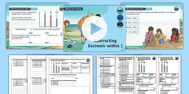 Decimal Dash Adding Decimals Game (teacher made)