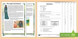 Story of Gelert Differentiated Reading Comprehension