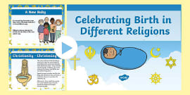 KS2 Muslim Birth Customs PowerPoint (teacher made) - Twinkl