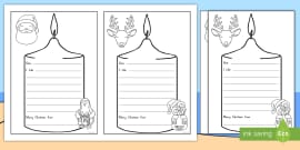 Christmas Writing Prompts and Writing Frames | Grades 1 to 3