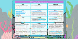 EYFS Under the Sea Planning and Continuous Provision Ideas