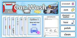 Bus Station Role Play Pack (teacher made)