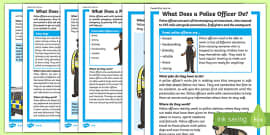 The Police and What They Do PowerPoint (teacher made)