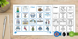 👉 French Winter PowerPoint (teacher made) - Twinkl