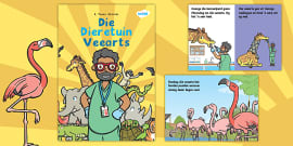 Die Dieretuin Veearts Begripslees / Begripstoets - Twinkl
