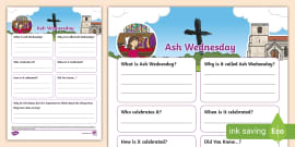 UKS2 Ash Wednesday Differentiated Comprehension Activity