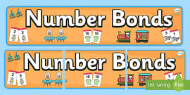 FREE! - Number Bonds to Ten on Leaves (teacher made)