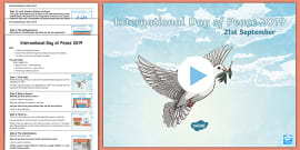 FREE! - Peace Quotes Display Posters (teacher made)