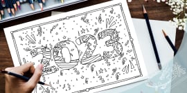End of School Year Mindfulness Colouring Sheets - Twinkl
