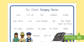 New Zealand 111 Emergency Song (teacher made) - Twinkl