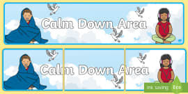 👉 Quiet Area Display Poster - Quiet Area Display Poster