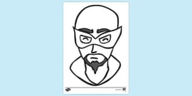 FREE! - Pantomime Villain Colouring Sheet | Colouring Sheets