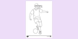 FREE! - Girl Playing Recorder Colouring | Colouring Sheets