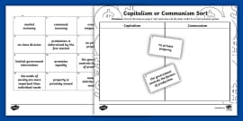 Capitalism Explained (teacher made) - Twinkl