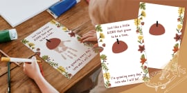 Little Acorns Pencil Control Worksheet / Worksheets - Twinkl