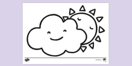 Weather Colouring Pages | Colouring Resources (teacher made)