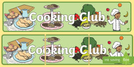 Cooking Club Certificate (teacher made) - Twinkl