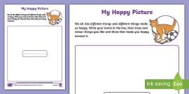 Goals and Aspirations KS1 My Future Goals Activity Sheet