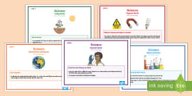 'We Are Learning To' Early Level Science Display Poster