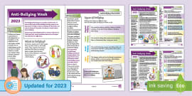 Anti-Bullying Page Borders (teacher made) - Twinkl