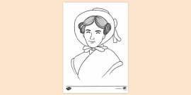 Grace Darling Colouring Sheet (teacher made) - Twinkl