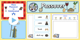 The Seder Plate Worksheet - KS2 RE Resources (teacher made)