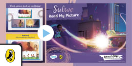 FREE! - The Proudest Blue: Read My Picture Activity PowerPoint