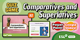 Superlative and Comparative Adjectives PowerPoint | Twinkl