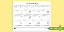 Summer Bingo Printable Game | Family Summer Break Activity