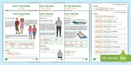 👉 ESL Elementary Level Reading Comprehension Pack