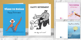 Happy Retirement Card (teacher made) - Twinkl
