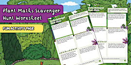 👉 Number Scavenger Hunt